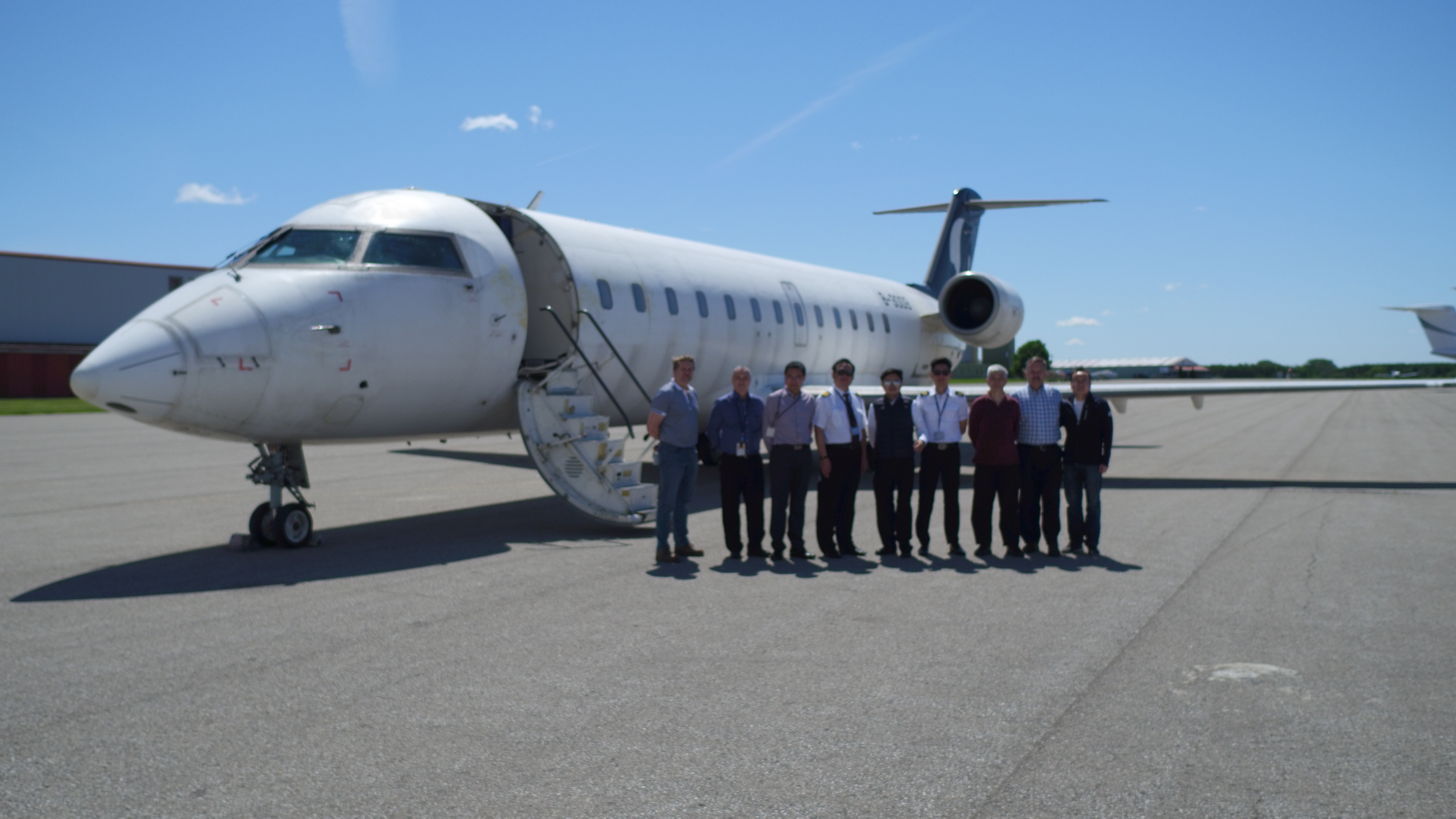 CRJ 200 Arrival – New United Goderich
