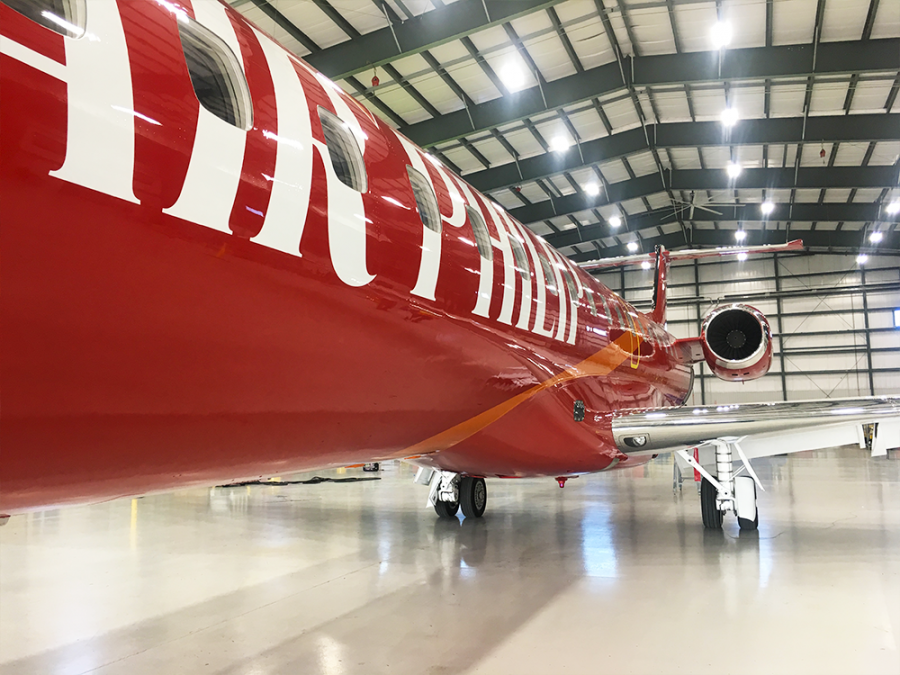 Another Re-Born Embraer ERJ145 Aircraft! – New United Goderich