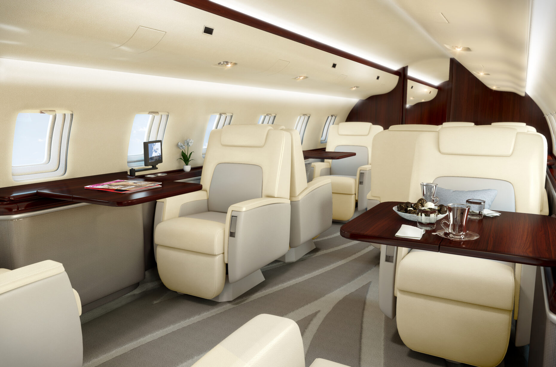 Aircraft Interior: Transforming the flying experience – New United Goderich